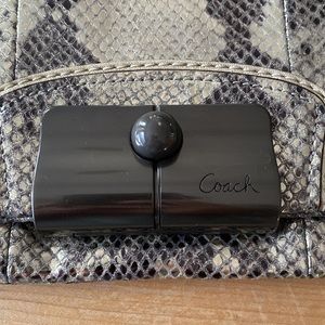 Coach | Bags | Coach Snakeskin Clutch Purse | Poshmark